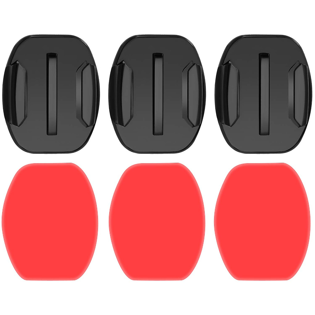 Neewer 20-in-1 Accessory Kit for Gopro:Buckle Clip Basic Mount,J-Hook Buckle Mount,Long Thumb Screw 3-Pack Adhesive Mounts with Sticky Pads for GoPro Hero 3 3+ 4 5 6 7 Accessories SJ4000 SJ5000 SJ6000
