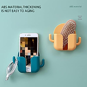 Mllkcao WallMounted Storage Boxes No Punching Storage Rack Remote Control Panel Storage Organizers Durable Rubber army Green