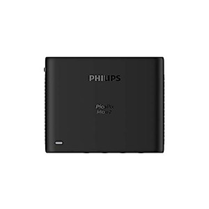 Philips PicoPix Micro 2, pico Projector, LED DLP, 5h Battery Life, HDMI, USB-C