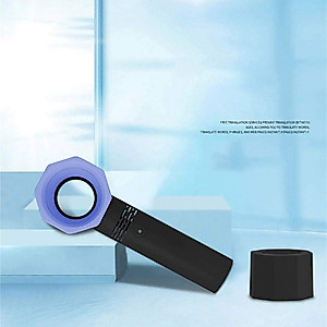 ECSWP Personal Air Conditioner Fan, Air Personal Space Cooler Small Desktop Fan Quiet Personal Table Fan Mini Evaporative Air Circulator Cooler Humidifier Bladeless Quiet for Office (Color : C)