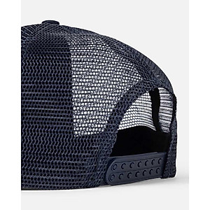 Thrasher Embroidered Outlined Mesh Hat - Navy Blue