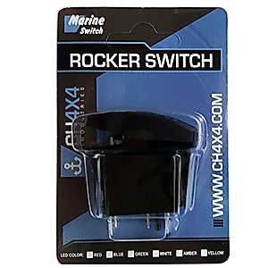 CH4X4 Marine Rocker Switch Underwater Symbol 2- Blue Led
