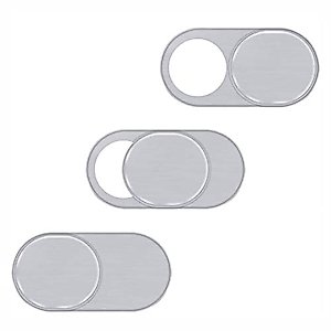 Privacy Camera Cover Security Blocker Webcam Closure Compatible with CAT S62 Phone, White