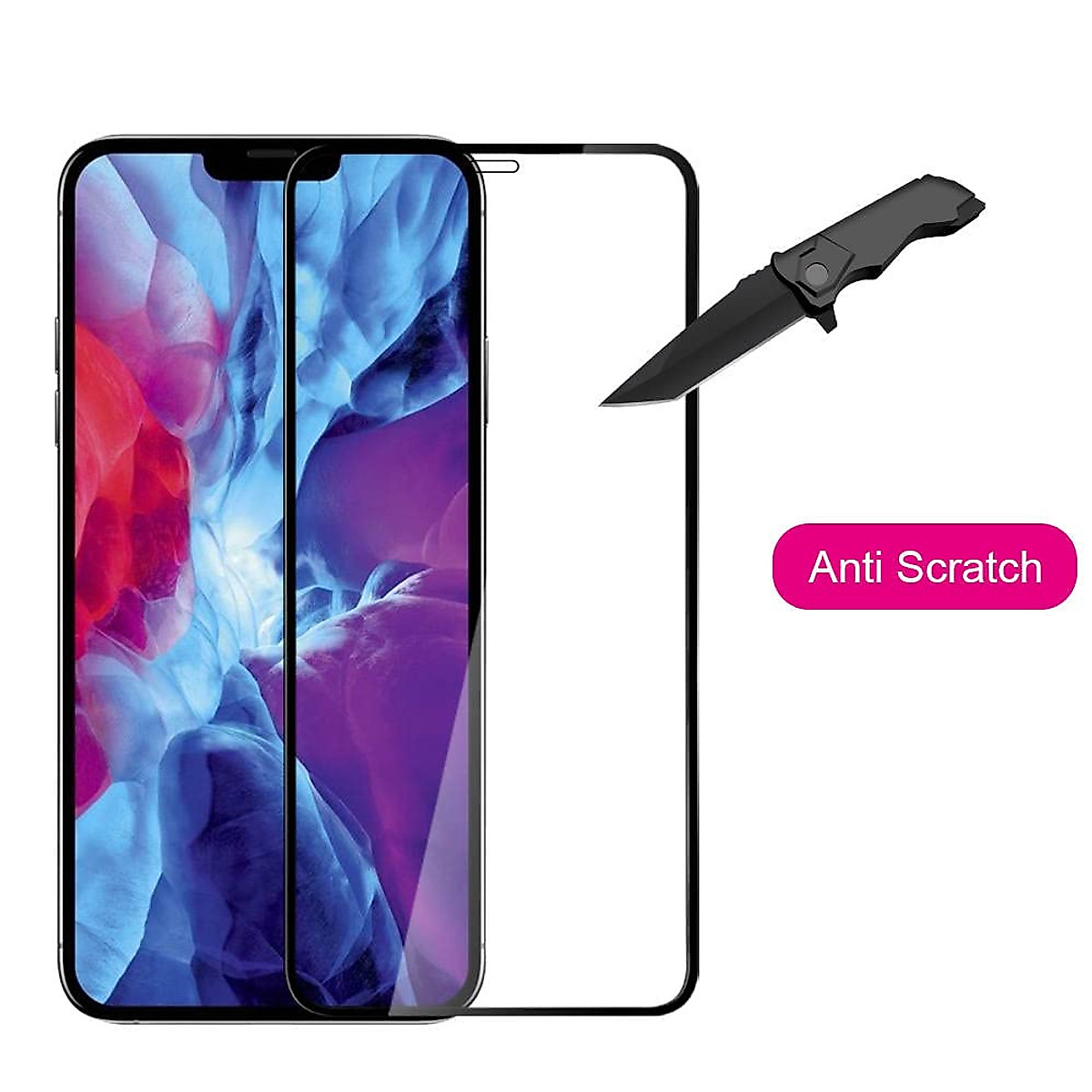 S2H 3 Pack Screen Protector Compatible with iPhone 13 Pro Max, iPhone 13 Pro Max Screen Protector Tempered Glass, 6.68 Inch [HD Clear] [Anti-Scratch] [Case Friendly] [Bubble Free]