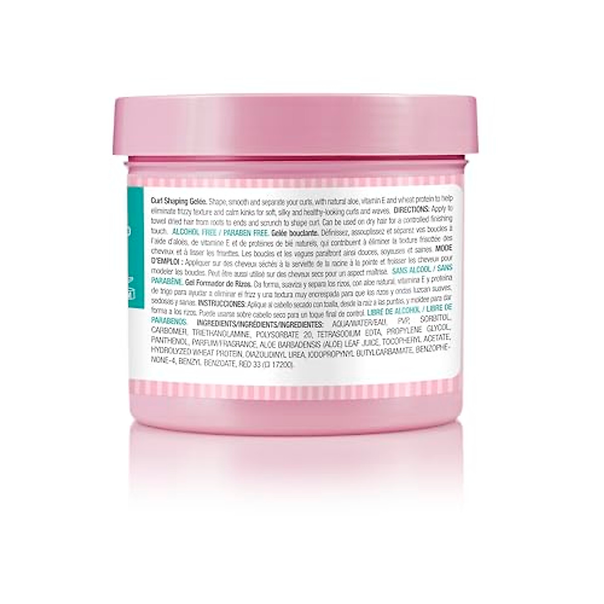 Dippity Do Girls with Curls Light Hold Gelee - Shape, Smoothe & Separate Your Curls - Formulated with Aloe, Vitamin E & Wheat Protein for Frizz-Free & Never Crunchy Curls - 340 mL/11.5 fl oz
