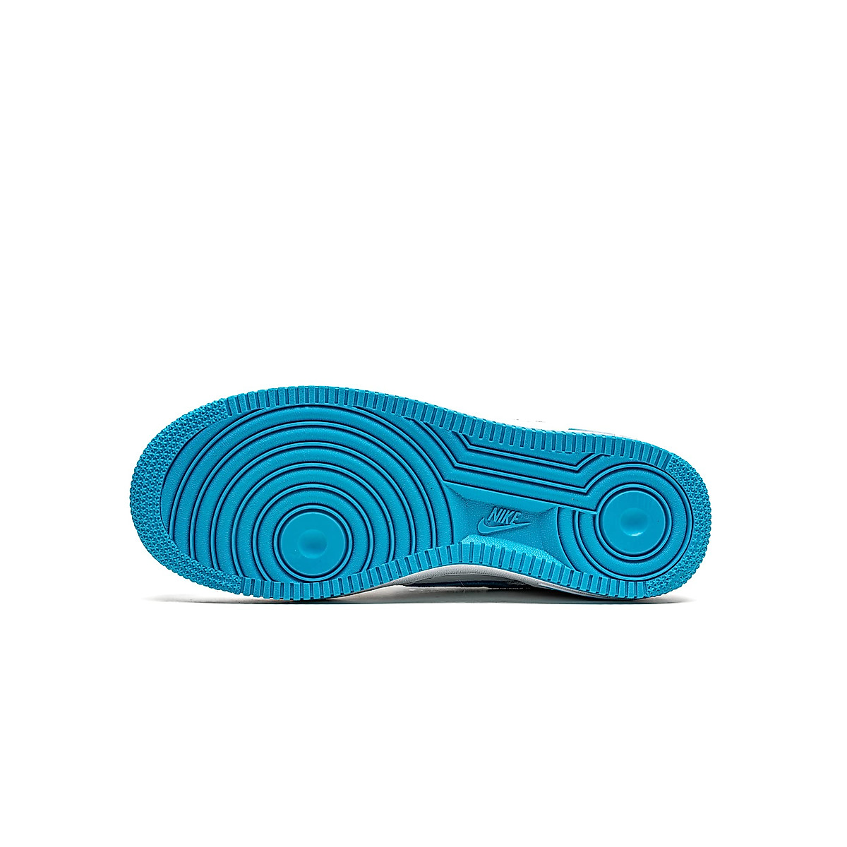 Nike Kids Boys Air Force 1 gs Dm3353 Sneakers, White/Light Blue Fury-white, 6.5 Big Kid