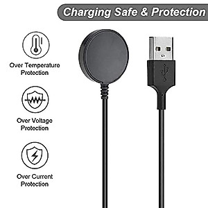 Charger for Samsung Galaxy Watch 4/Galaxy Watch 3/Galaxy Watch Active 2, Replacement Charging Cable for Galaxy Watch 6/5/4/3/Active 2 Smart Watch
