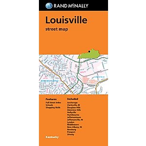 Folded Map: Louisville Street Map