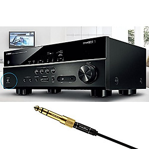 TRILINK Stereo Audio Adapter [Gold-Plated Pure Copper ] 6.35mm (1/4 inch) Male to 3.5mm (1/8 inch) Female Headphone Jack Plug, 3 Pack