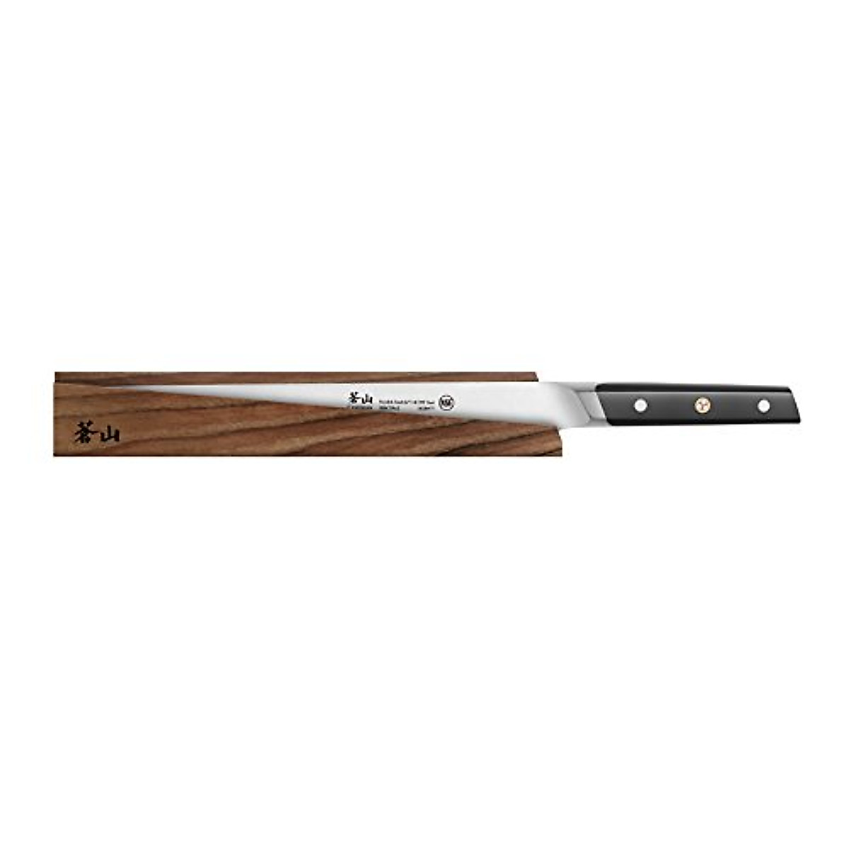 Cangshan TC Series 1020984 Swedish 14C28N Steel Forged 10.25-Inch Bread Knife and Wood Sheath Set