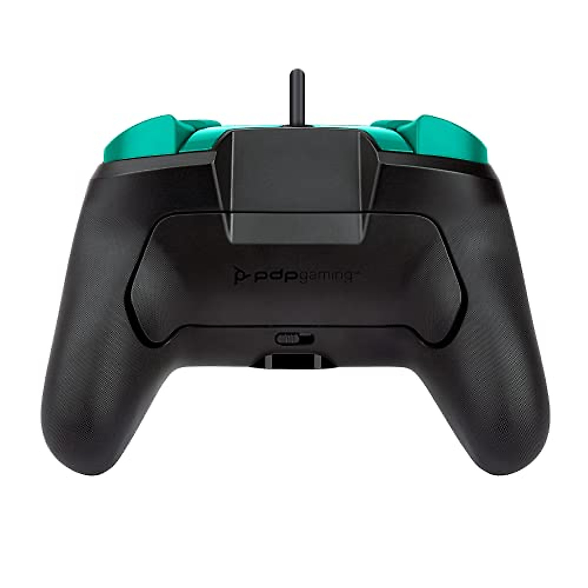 PDP REMATCH Enhanced Wired Nintendo Switch Pro Controller, Switch Lite/OLED Compatible (Animal Crossing Tom Nook - Blue/Green)