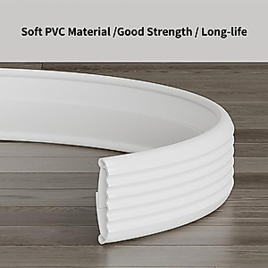 Eweniar Door Draft Stopper for Bottom of Door 2-Pack Gap Filler for Under Door Weather Stipping