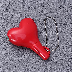 MILISTEN 2pcs Heart Shaped Audio Adapter Headphone Cable Splitter Earphone Cable Divider