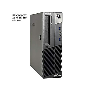 Lenovo M93P-SFF, Intel Core i5-4570 3.2GHz, 8GB RAM, 500GB Hard Drive, DVDRW, Windows 10 Pro 64bit (Renewed)