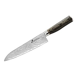 ZHEN Thunder-V Series 67 Layers Japanese VG-10 Damascus Steel Gyuto Chef Knife, 8-inch