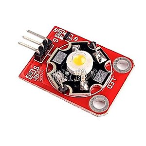 Individual LEDs 1PCS Keyes 3W LED Module High-Power with PCB Chassis for Arduino STM32 AVR