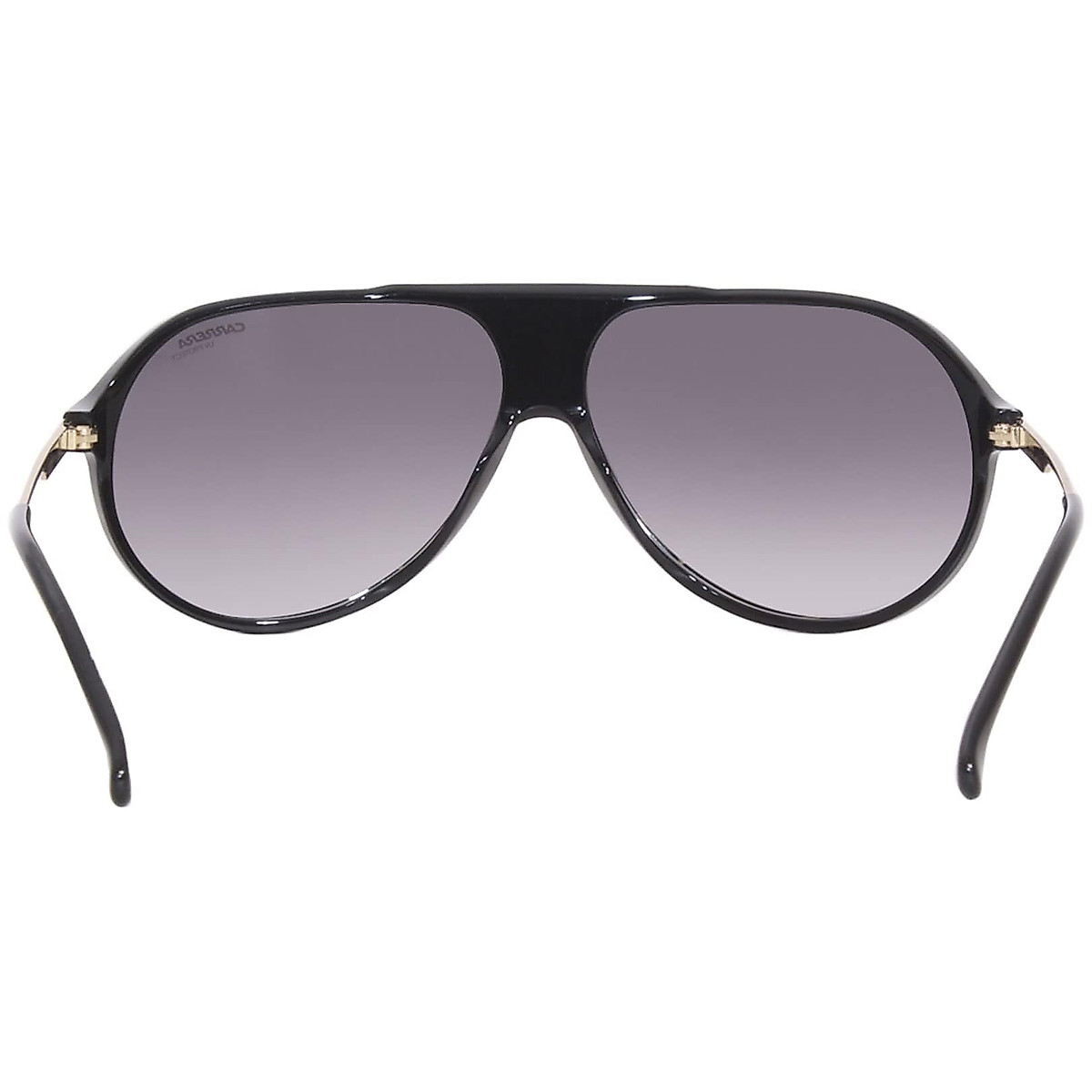 Carrera Women's Hot65 Pilot Sunglasses, Black/Gray Shaded, 63mm, 11mm