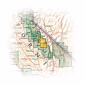 Mammoth Lakes, Mono Divide Map [Inyo and Sierra National Forests] (National Geographic Trails Illustrated Map, 809)