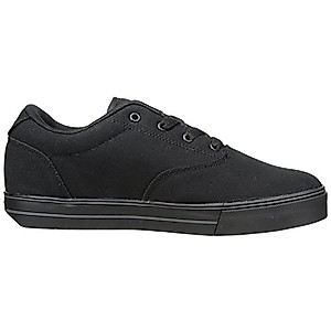 Heelys Launch-K Skate Shoe, Black Canvas, 3 M US Little Kid