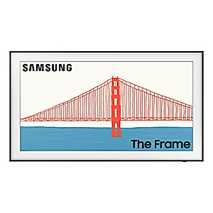 SAMSUNG 85” Class LS03A The Frame QLED 4K Smart TV with Art Mode, Quantum Dot, HDR, QN85LS03AAFXZA, 2021 Model (Renewed)