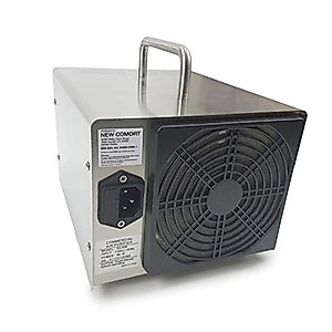 Stainless Steel New Comfort HE-500 Commercial Ozone Generator Air Purifier - 8500 mg/hr