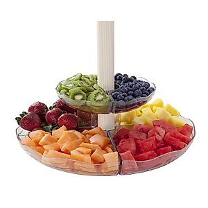 CreativeWare 2-Tier Carousel Tray