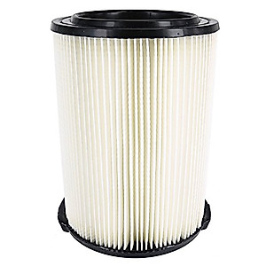 Ridgid VF4200 Genuine Replacement 1-Layer Everyday Dirt Wet/Dry Vac Filter for Ridgid 5-20 Gallon Vacuums (2 pack VF4000)