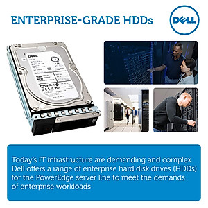 Dell 400-ATKL - Dell 4TB 3.5" Nearline SAS 7.2K 12Gb/s Hard Drive