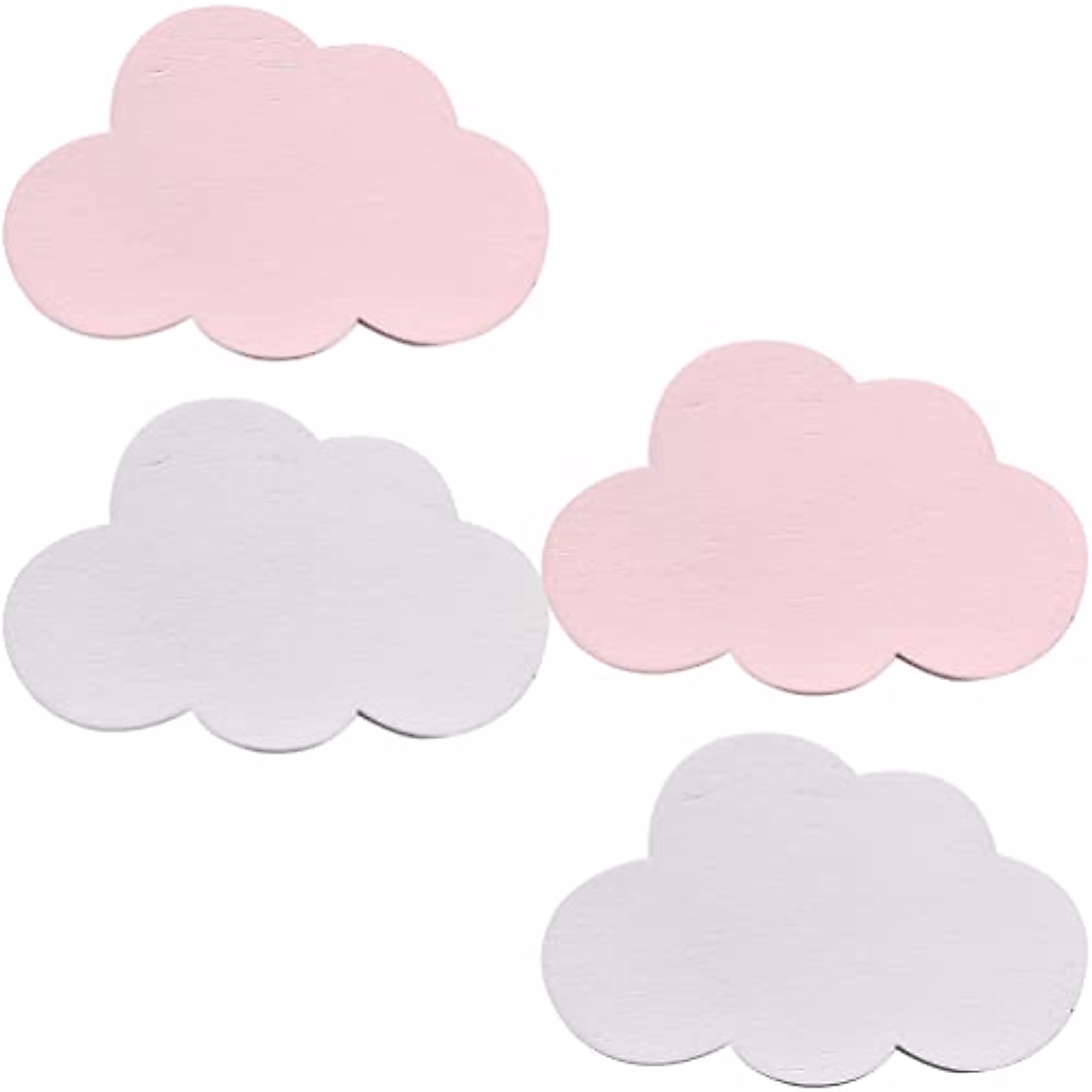 Cabilock 4pcs Hanger Hooks Cloud Wall Hanger Bathroom Wall Hooks Magnetic Goose Cloud Hook Wall Storage Shelf Decoration Hat Wooden Decor Wooden Wall Hooks Child Wall Hanging Key Cabinet