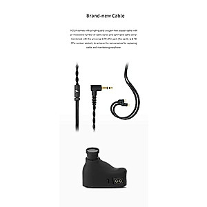 Truthear HOLA Earphone Dynamic in-Ear Minitors with 0.78 2Pin Interchangeable Cable