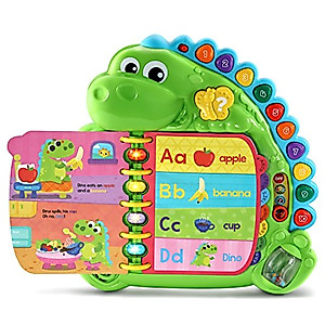 LeapFrog Dino's Delightful Day Alphabet Book, Green