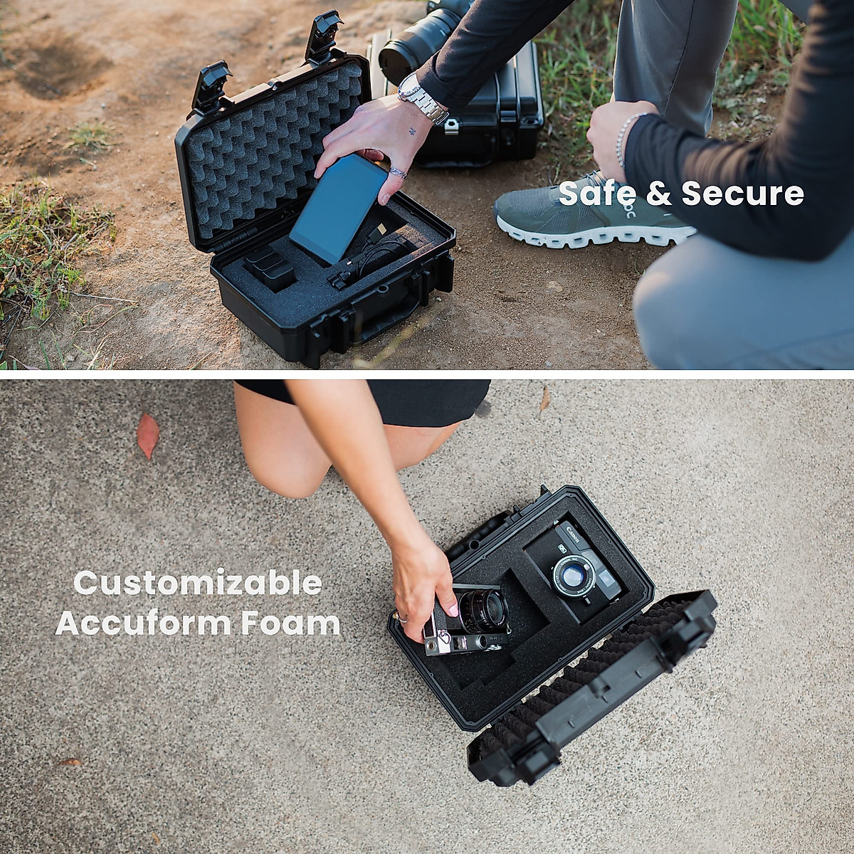 Seahorse Protective Equipment Cases 230 Medium Tactical Case, Black