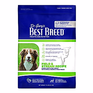 Best Breed Dr. Gary's Field & Stream Recipe, Slow-Cooked in USA, Natural Dry Dog Food for All Breeds and Sizes, 13lbs.