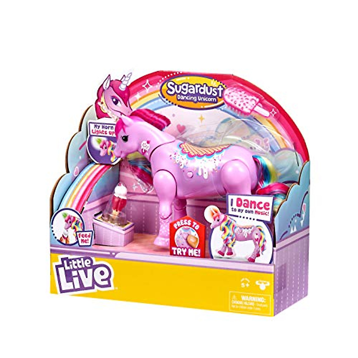 Little Live Pets Unicorn - Sugardust - Dance to My own Music!