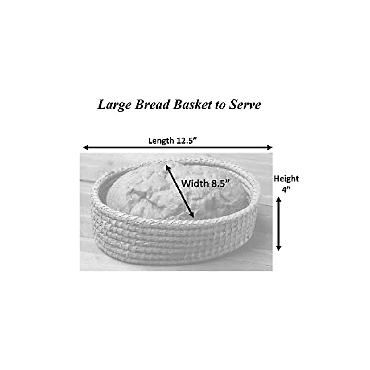 Bread Basket with Warming Stone-Terracotta, Serve Warm Sourdough,Tortilla, Roti, Hot Plate Trivet for Buffet Food Warmer, Banneton, Bread Baker Gift for Bread Maker Women & Men House Warming, New Home