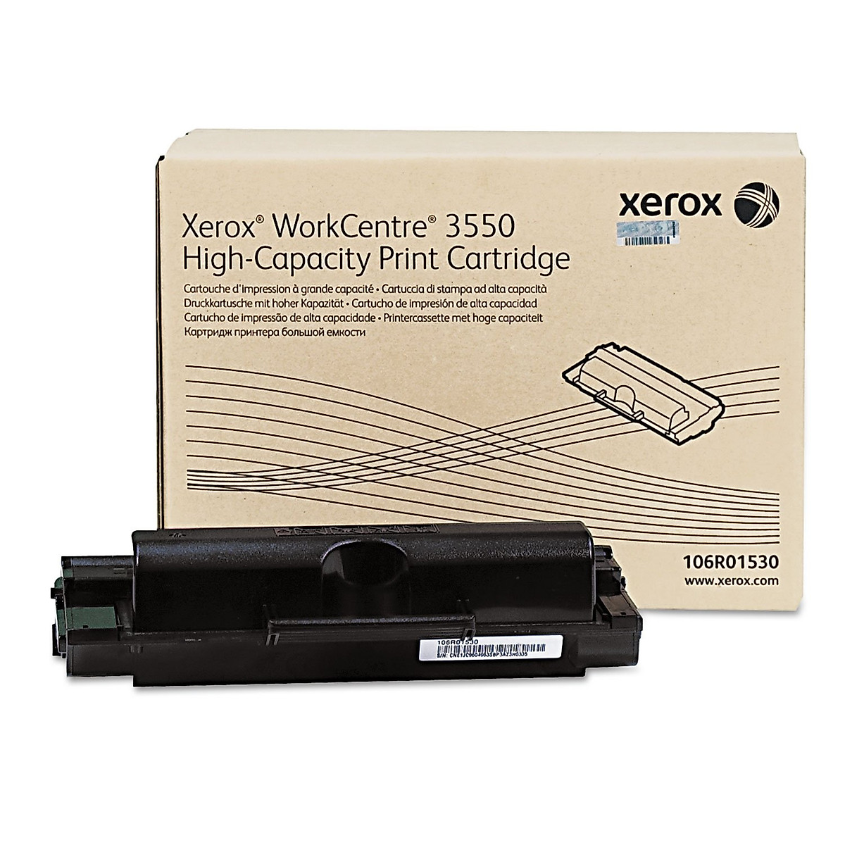Xerox WorkCentre 3550 Black High Capacity Toner Cartridge (11,000 Pages) - 106R01530