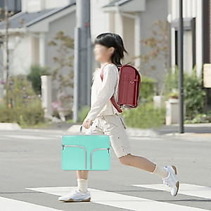 HESTECH 10 Inch Laptop Case with Handle,Tablet Sleeve Case Protective Cover Carrying Bag for Chromebook Duet 10.1"/11Inch IPad Air M2/9.7 10.5 11 Inch IPad Pro/Samsung Galaxy Tab 10.1 S6 Lite,Green