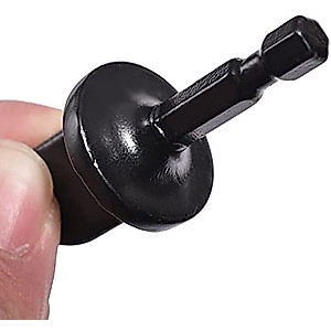 Bestgle 5 Pcs Swaging Tool Drill Bit Set, 1/4 Inch Hex Shank Copper Pipe Swagging Drill Bits Air Conditioner Tube Expander Flaring Tools Copper Pipe Swagging Flare Tools Copper Tubing Repairment Kit