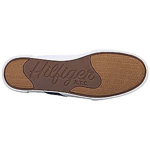 Tommy Hilfiger Men's Pandora Sneaker, White Canvas 137, 12M