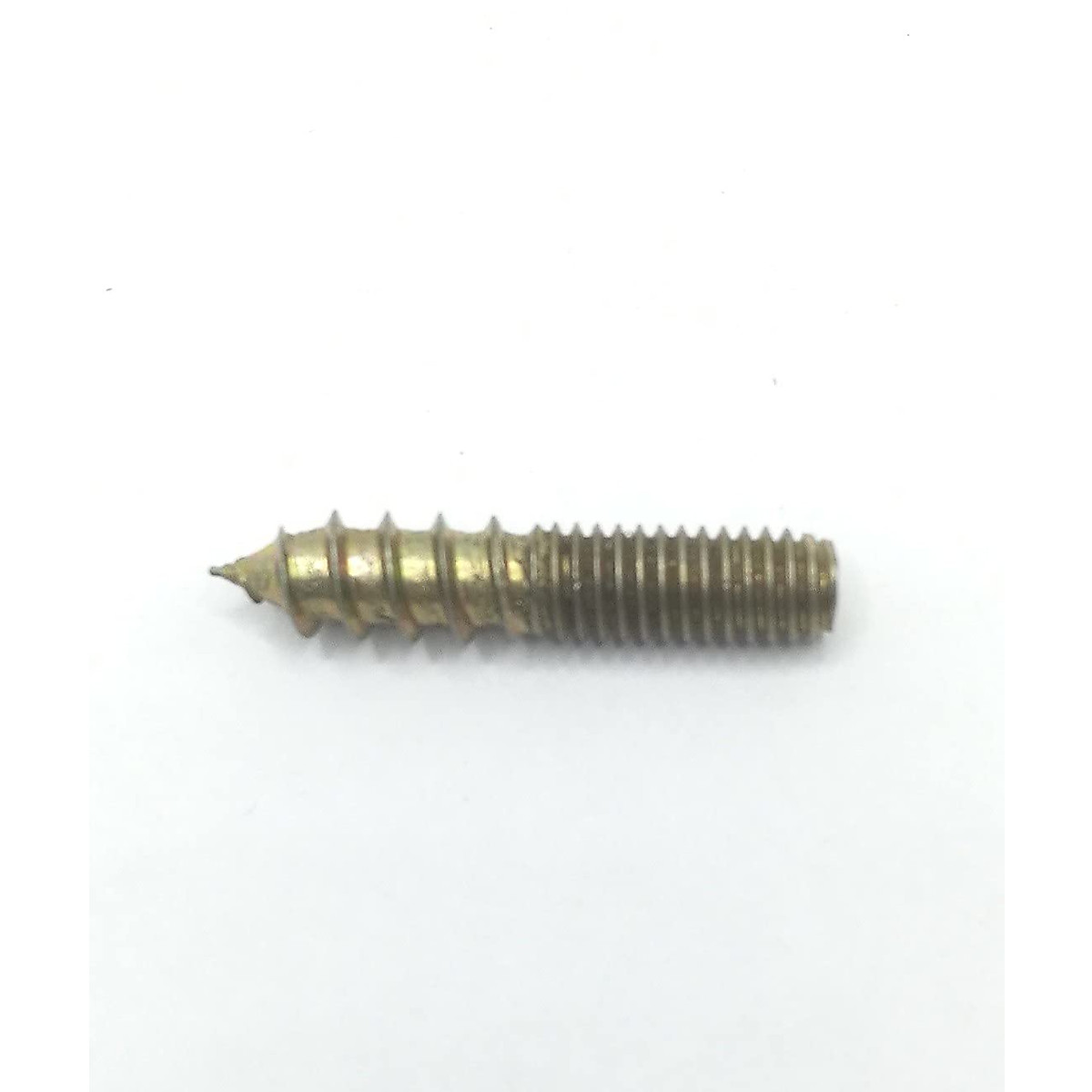 Hanger Bolt M6x30 Double Headed Bolt Self-Tapping Screw for Furniture 10Pcs