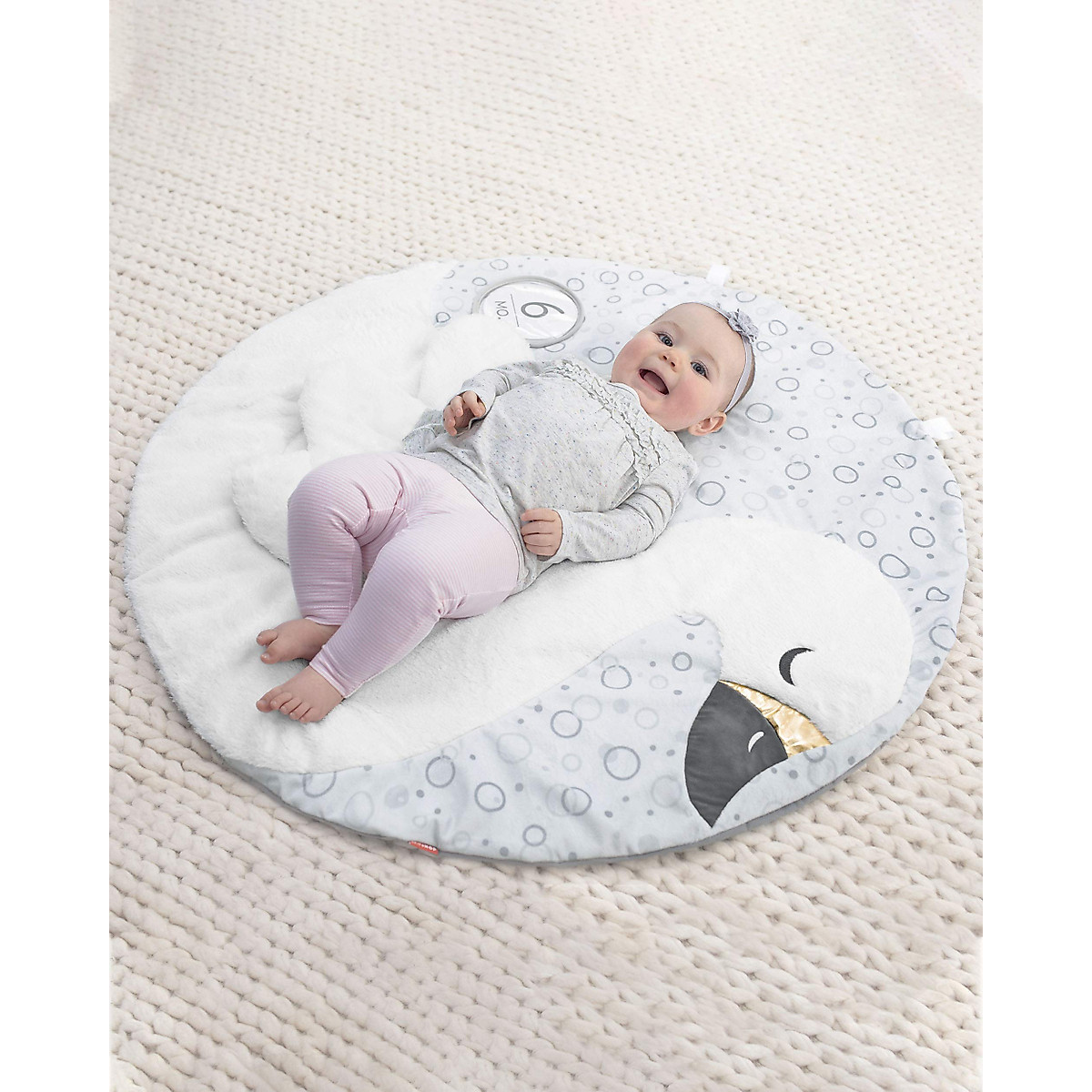 Skip Hop Baby Milestone Blanket, Little Swan