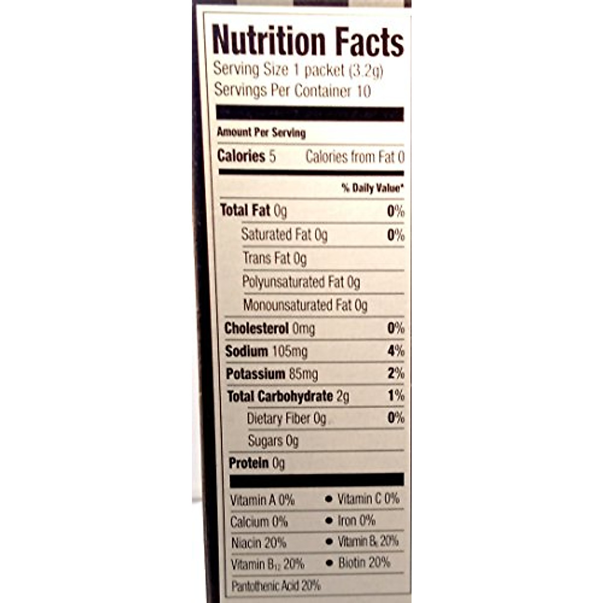 Great Value Sugar Free, Low Calorie ENERGY Watermelon Limeade Drink Mix (Pack of 6)