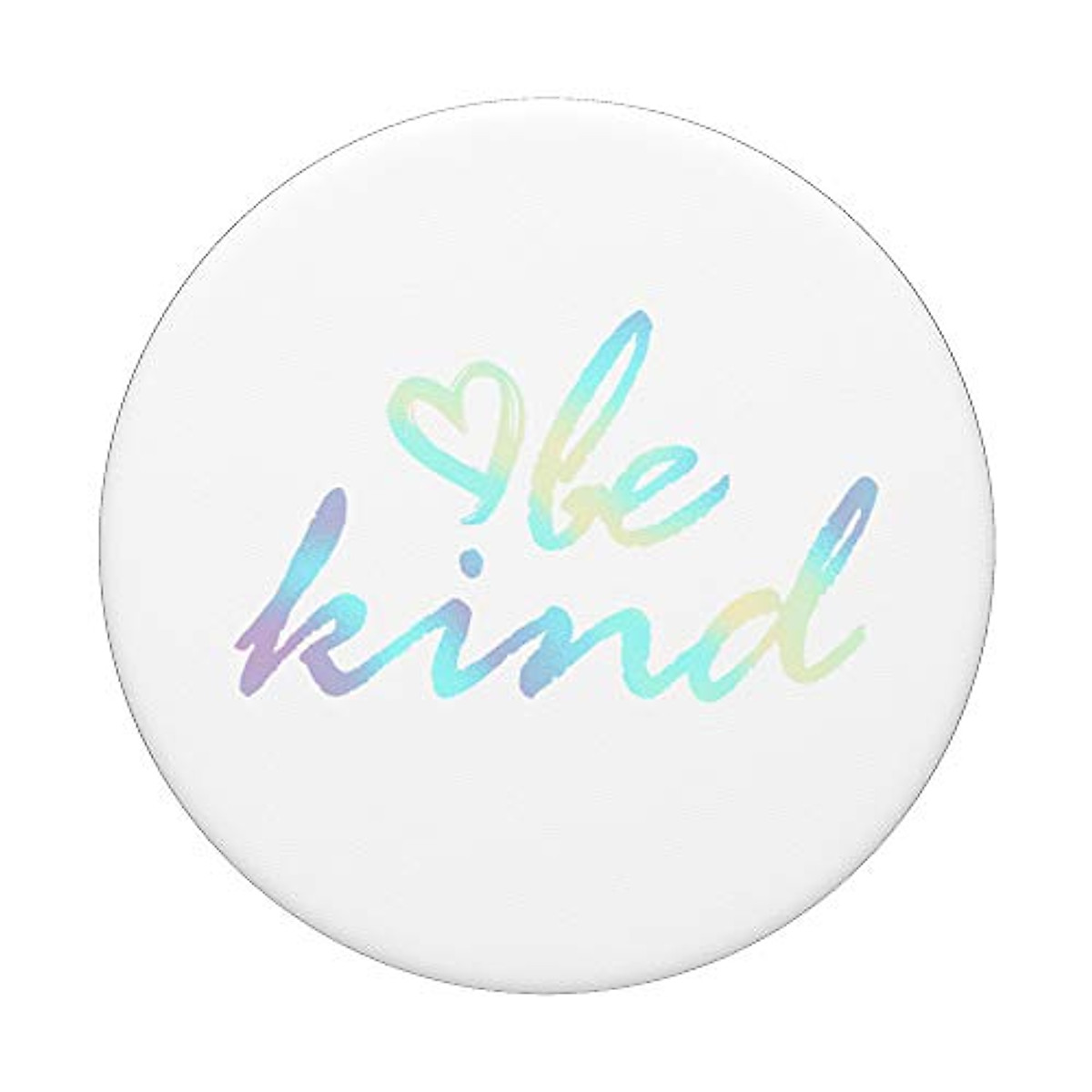 Rainbow Be Kind White PopSockets Swappable PopGrip