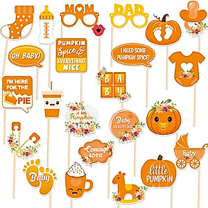 Little Pumpkin Baby Shower Decorations, Little Pumpkin Baby Shower Photo Boot Props, Fall Baby Shower Photo Prop Decorations, A Little Pumpkin is on the Way, Fall Little Pumpkin Gender Reveal Decor PB
