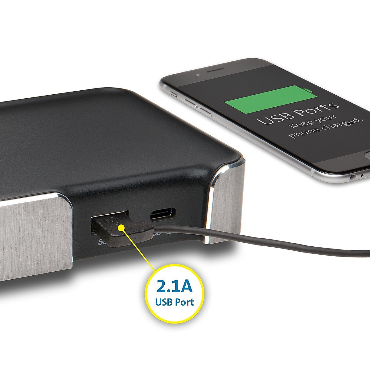 Kensington SD5200T Thunderbolt 3 Docking Station - 85W PD - Dual Monitor 4k for Mac and PC (K38300NA)