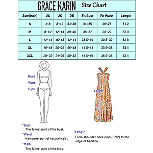 2023 Women's Summer Halter Neck Flowy A Line Floral Maxi Long Dresses Multicolor S