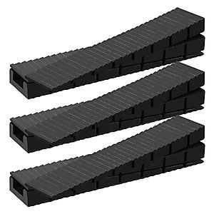 Heavy Duty Plastic Shims for Indoor/Outdoor Use - 16 Pack Wedges for Furniture, Appliances, DIY Furniture Levelers