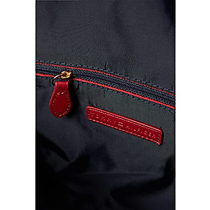 Tommy Hilfiger Gretta II Tote with Hangoff Saffiano PVC Tommy Navy One Size