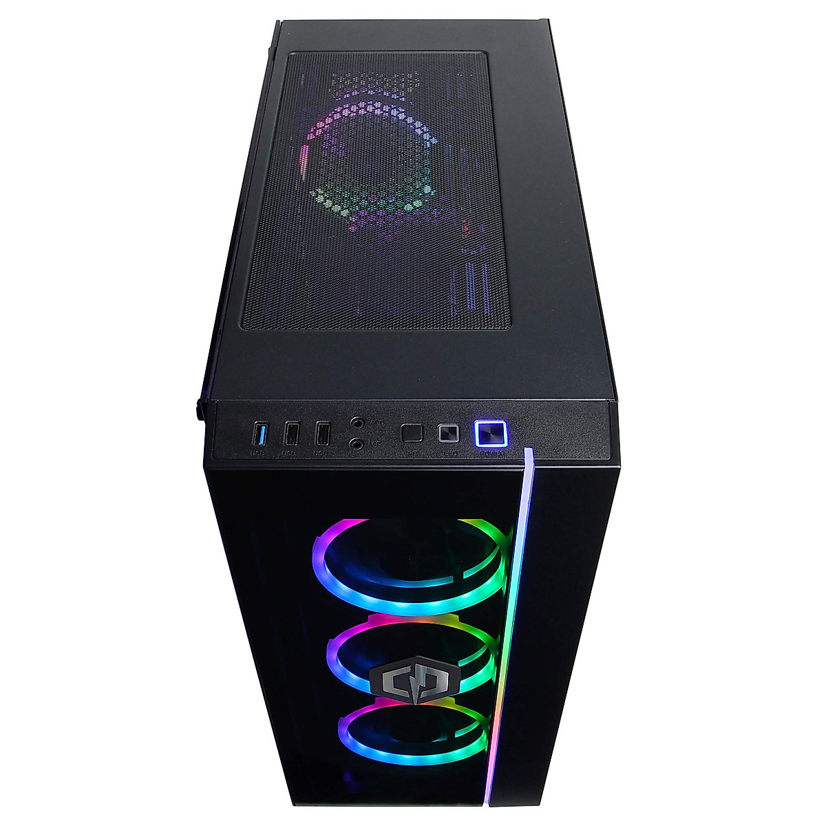 CyberpowerPC Gamer Supreme Liquid Cool Gaming PC & Sceptre 30-inch Curved Gaming Monitor 21:9 2560x1080 Ultra Wide Ultra Slim HDMI DisplayPort up to 200Hz Build-in Speakers, Metal Black