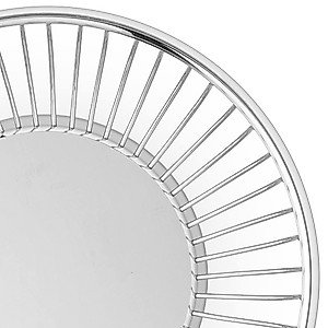 Alessi Round Wire Basket Silver, 6-Inch